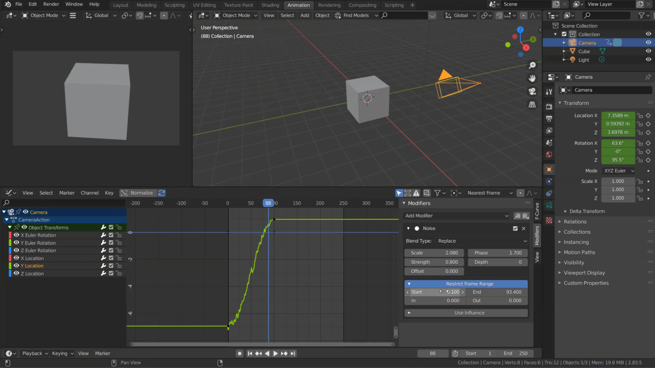 Los modificadores en el Graph Editor | La Academia de Zao3D