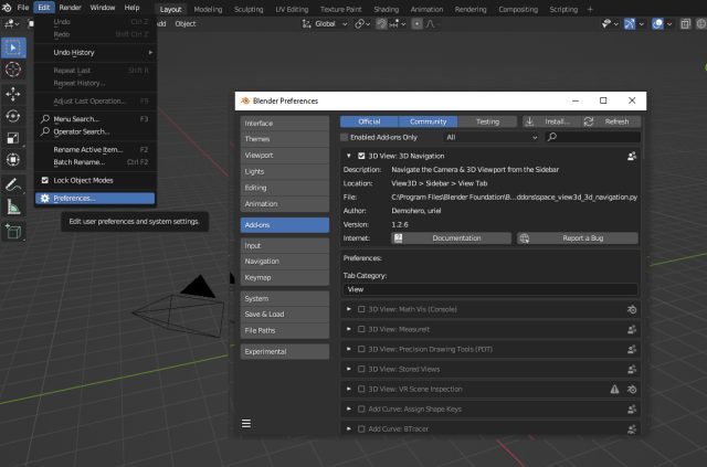 ¿Qué es un addon para Blender? | La Academia de Zao3D