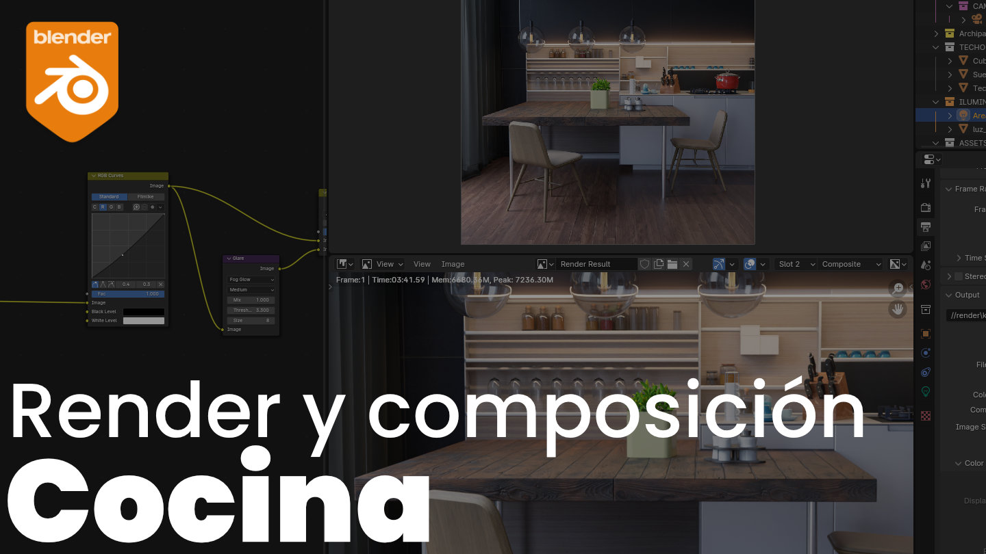 Ajustes básicos de render | La Academia de Zao3D
