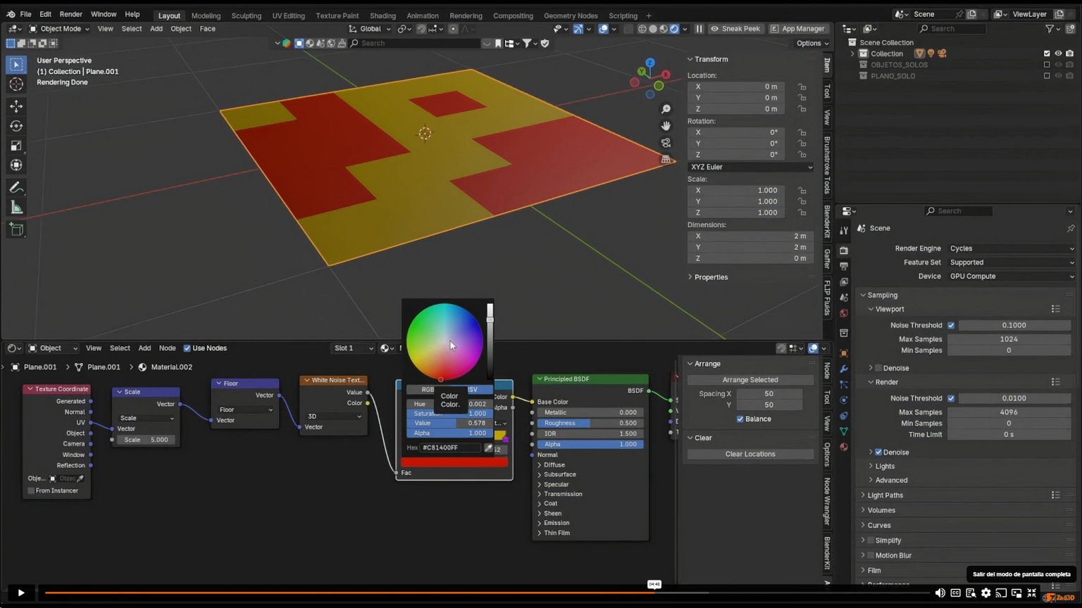 White Noise Texture | La Academia de Zao3D