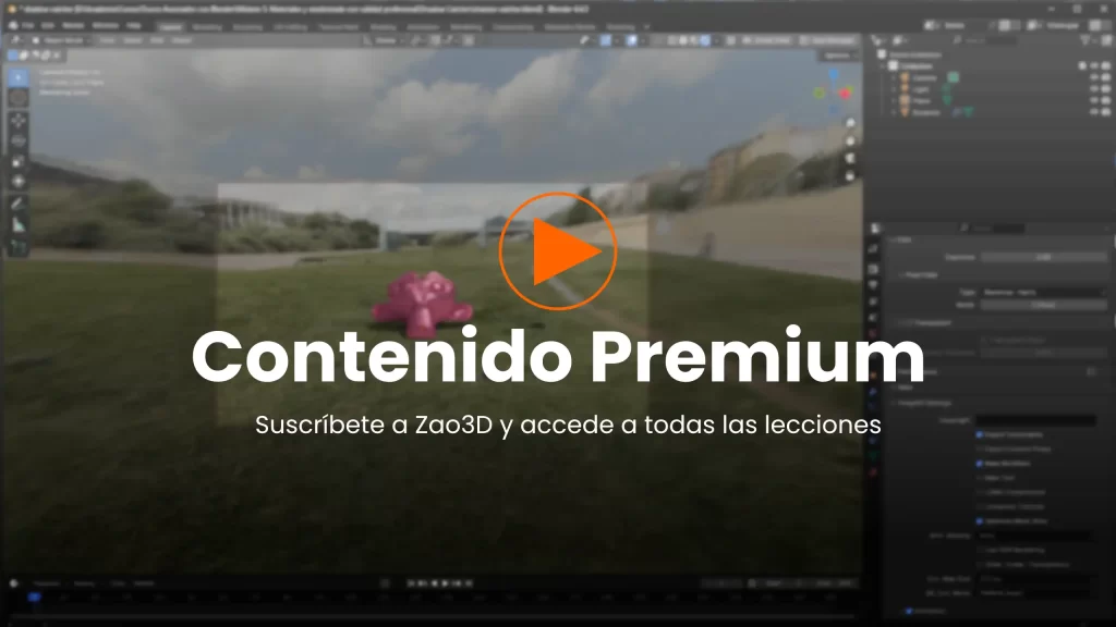 Shadow Catcher | La Academia de Zao3D